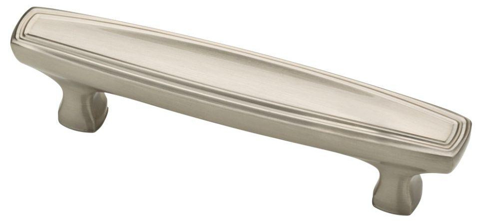 3" Raised Panel Pull Satin Nickel - D. Lawless Hardware