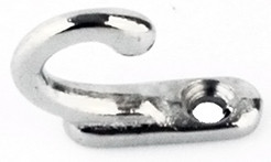 Jewelry Box Necklace Hook - Brass Finish w/ Screw - 3mm (25 PER BAG ...