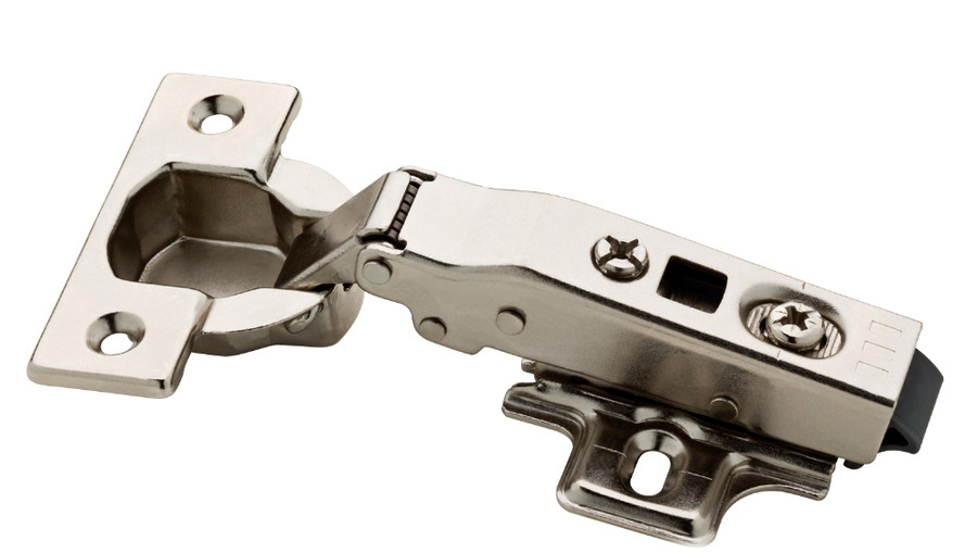 One Pair (2) Frameless Full Overlay Soft Close Concealed Hinges with ...