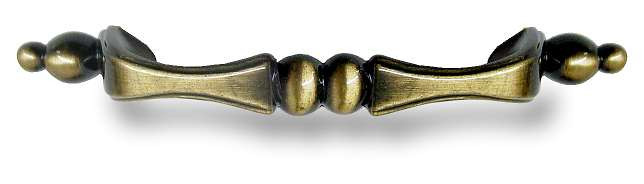1-3/8" Vintage Federal Style Ring Pull Antique Brass - D. Lawless Hardware