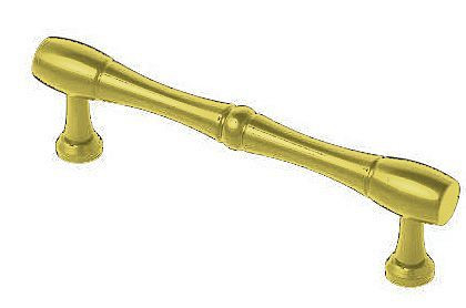 1-3/16" Traditional Drop Pull Polished Brass
