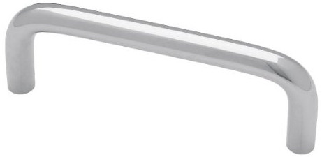 (25-Pack) 3" Solid Brass Wire Pull Polished Chrome