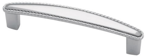 3-3/4" Rope Edge Pull Chrome