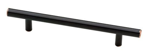 5" Builder's Program Steel Bar Pull Venetian Bronze with Copper Highlights
