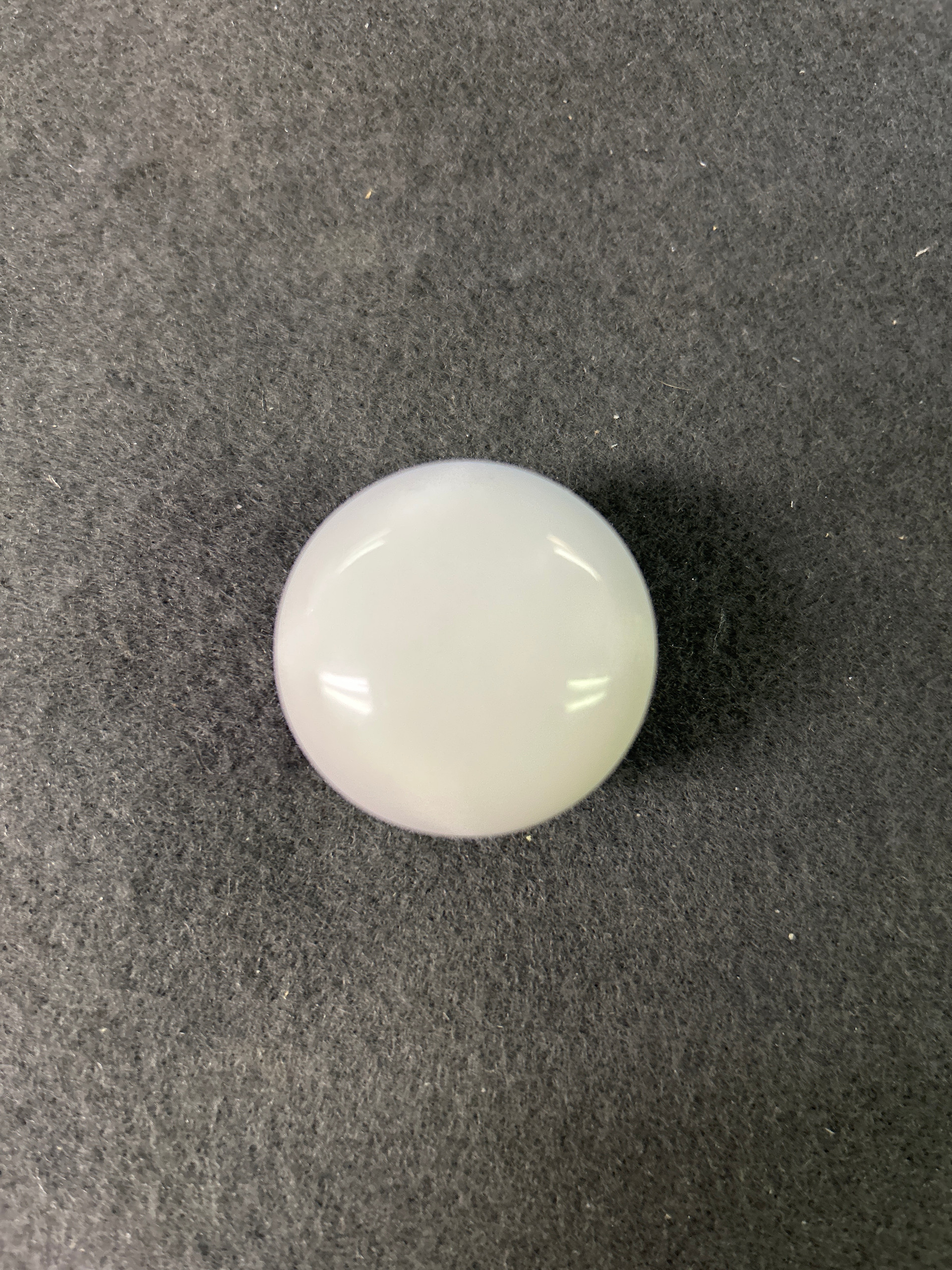 (10-Pack) White Porcelain Knob with Inserts