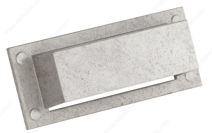 Richelieu Traditional Forged Iron Pull - 6583 Exeter Copper - 96mm - D ...