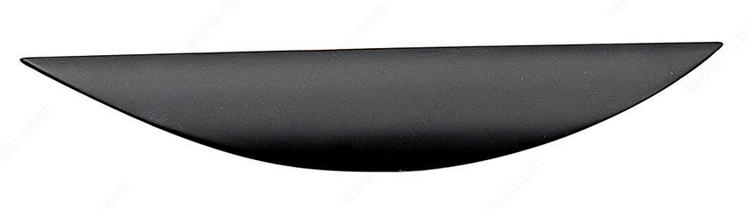 Richelieu Modern Metal Pull - 808 Matte Black - 96mm - D. Lawless Hardware
