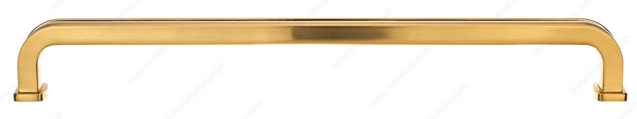 Richelieu Transitional Metal Pull - 8680 - Brushed Aurum Gold - 18 in ...