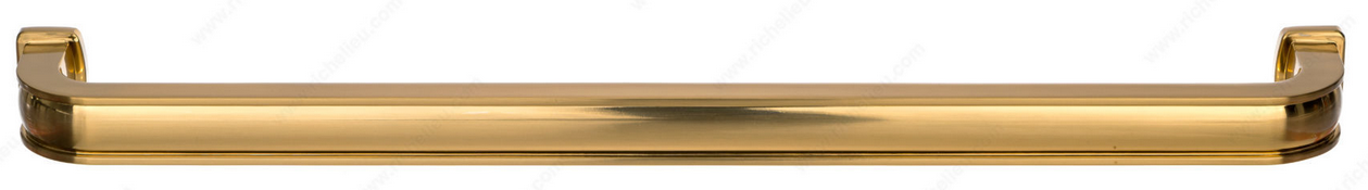 Richelieu Transitional Metal Pull - 8680 - Brushed Aurum Gold - 18 in ...