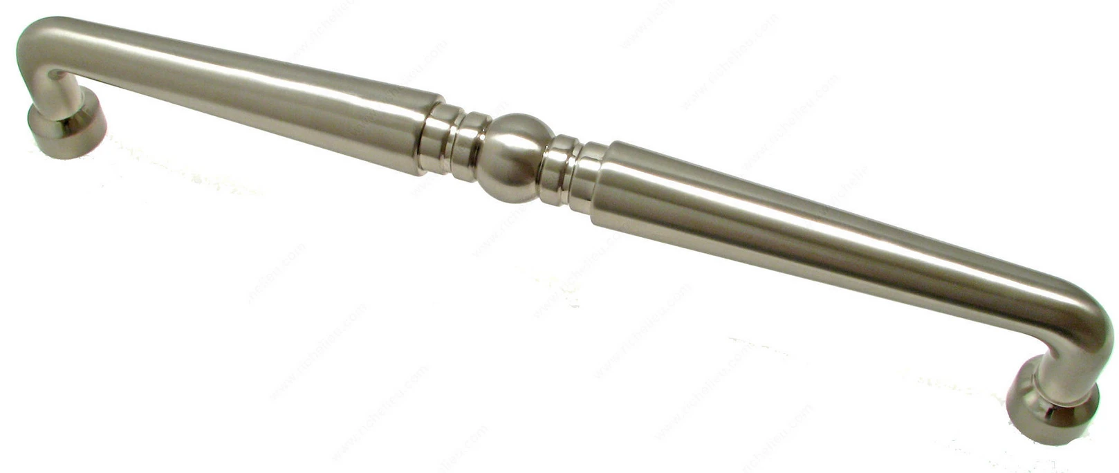 Richelieu Traditional Metal Pull - 8225 - Brushed Nickel - 12 in - D ...