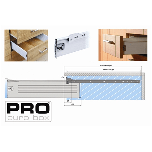 Slides - Slides by Function - Metal Drawer Systems - D. Lawless Hardware