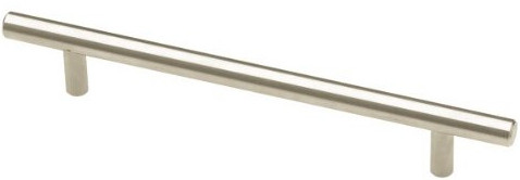 3" Builder's Program Steel Bar Pull Stainless Steel