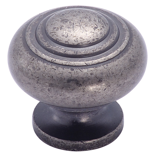 1-7/16" Mulholland Knob Weathered Nickel - D. Lawless Hardware