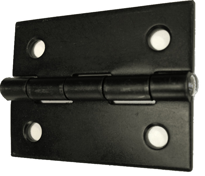 2" X 1-1/2" Hinge Flat Black