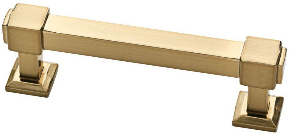 3" Classic Square Pull Champagne Bronze