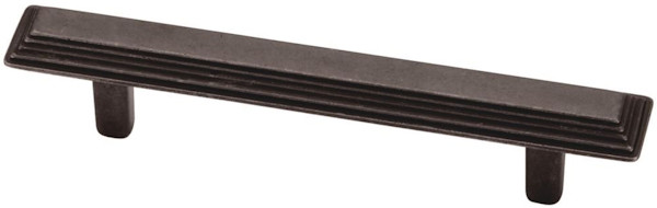 3" Raised Panel Pull Statuary Bronze