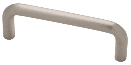 (25-Pack) 3-1/2" Steel Wire Pull Satin Nickel