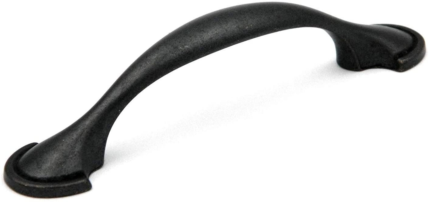 3" Knurled Industrial Pull Soft Iron - D. Lawless Hardware