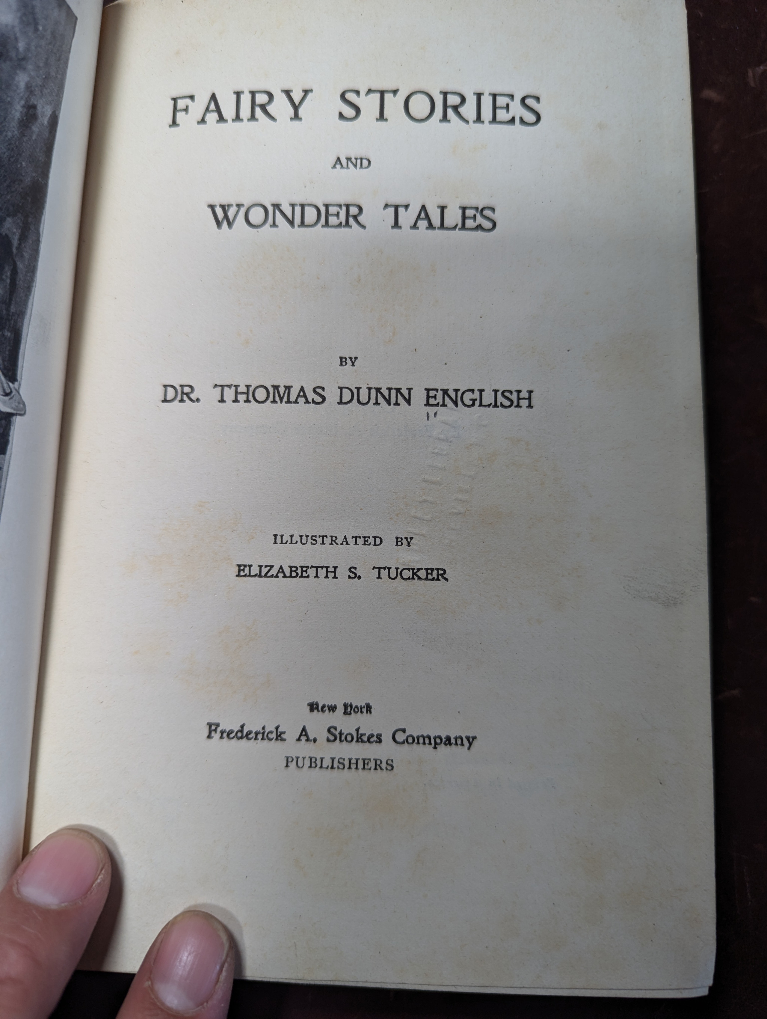 Fairy-Tales (1897) - Thomas Dunn English