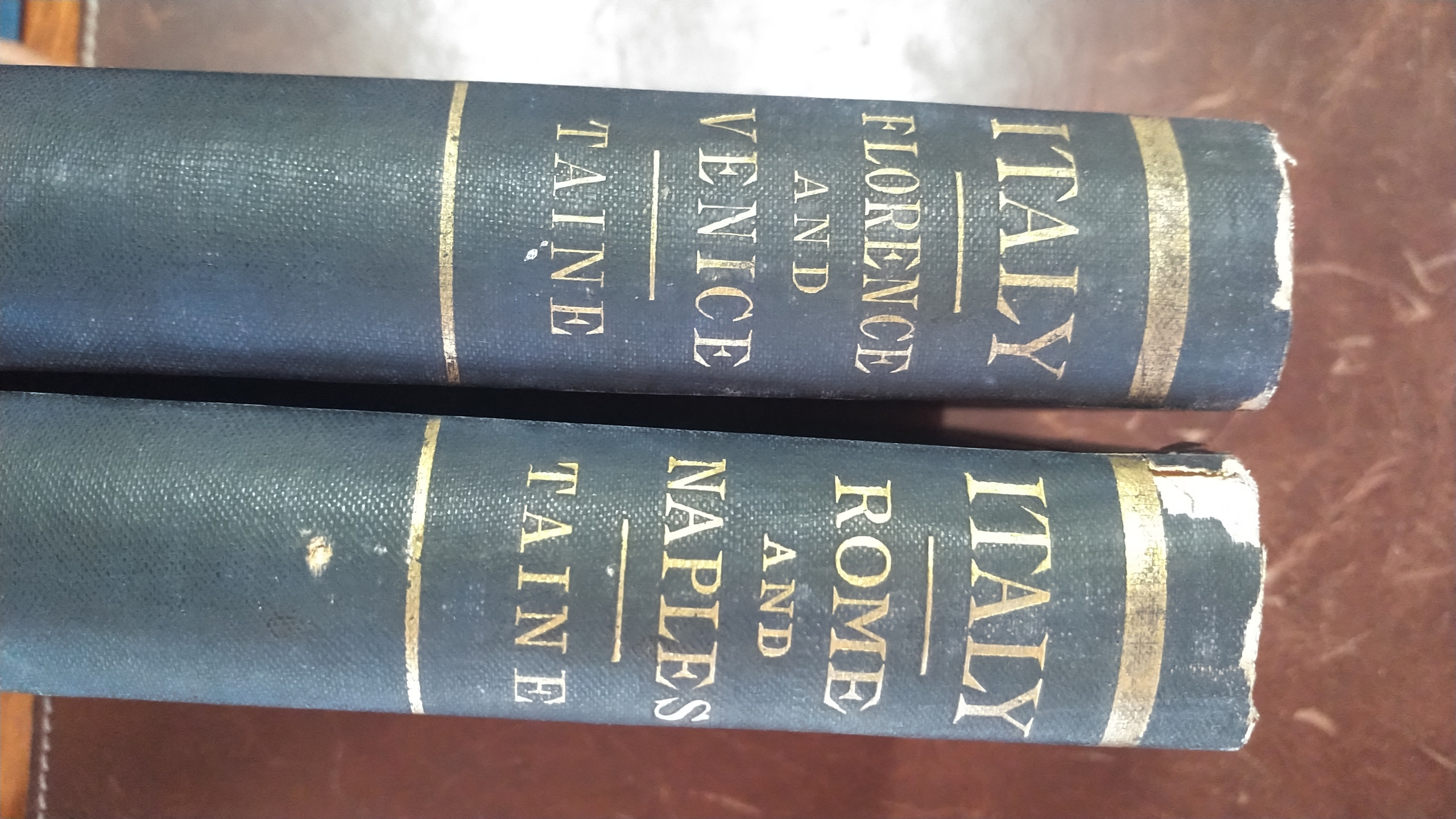 Italy (1872) - H. Taine (Two Volumes)