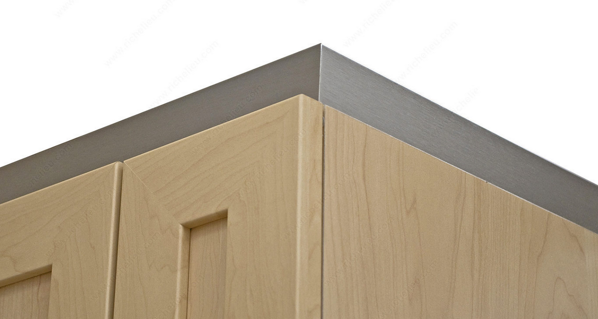 Modern Pull Handle for 5/8 in - 3/4 in Panel - 31 and 41 - Stainless ...
