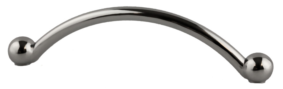 (12 Pack) 3-3/4" Midcentury Modern Bow Pull Chrome