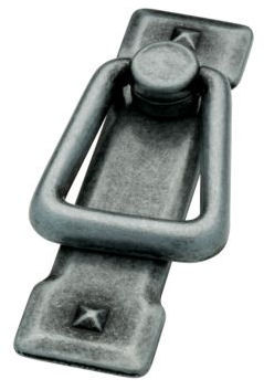 2-1/4" Mission Vertical Bail Pull Antique Brass