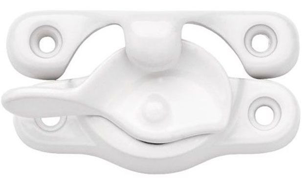 (12 Pack) White Sash Lock