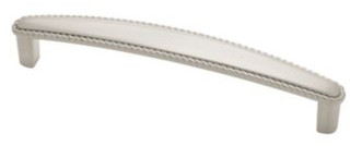 5" Contempo Rope Edge Pull Satin Nickel