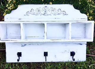 Brainerd Double Scroll Hook Tumbled Dark Gunmetal