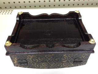 Small Box Feet - Solid Brass -With Nails - Set of Four