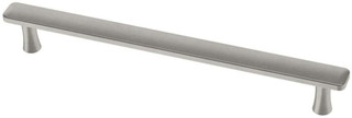 6-5/16" Ergonomic Offset Wire Pull Satin Nickel