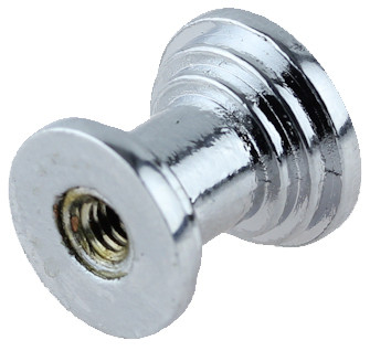 DIY Knob or Pull Making Base - Chrome - 16x16mm