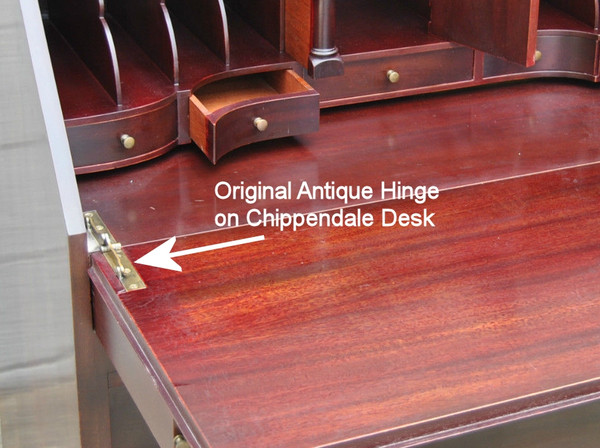 Drop Front Desk Hinge & Support Combination