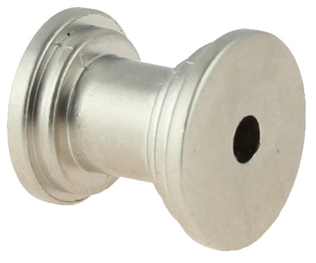 Knob or Pull Making Base - Satin Nickel - 16x16mm