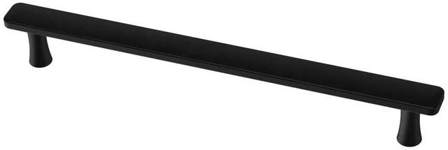 6-5/16" Classic Edge Drawer Pull Flat Black - D. Lawless Hardware