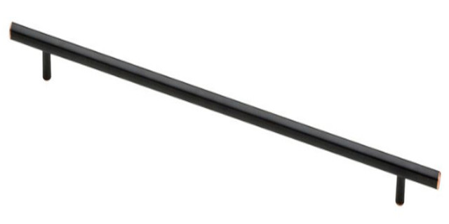 (12 Pack) 15-1/8" Builder's Program Steel Bar Pull Bronze with Copper ...