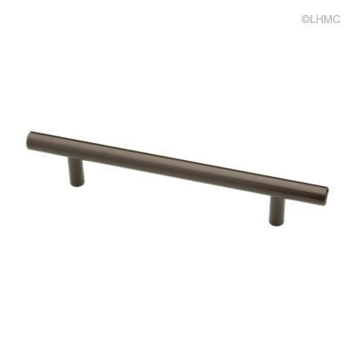 5" Bar Pull Rubbed Bronze - D. Lawless Hardware