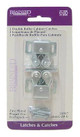 Double Roller C Clip Catch with screws 2-Pack