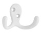 Double Clothes Hook White 850950