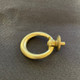 1-7/8" Large Ring Pull Satin Brass