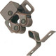 (12 Pack) High-Rise Double Roller Door Catch