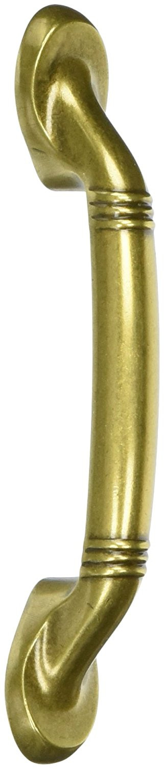 3" True Elegance Pull Burnished Brass - D. Lawless Hardware