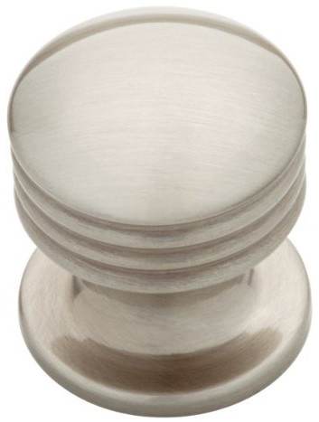 1" Athens Aegean Knob Heirloom Silver