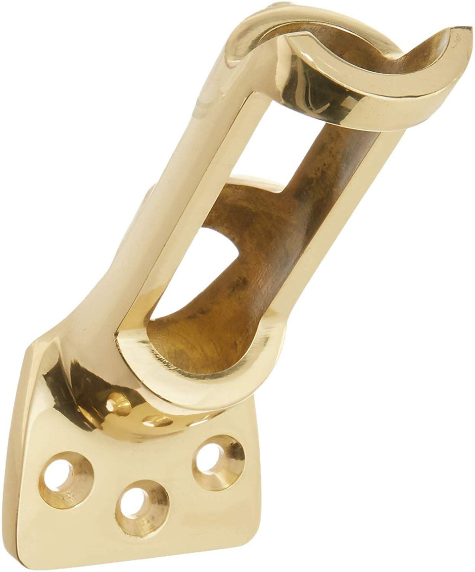 Flag Pole Bracket for 3/4" Pole - Solid Brass - Amerock