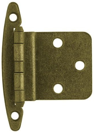 Hinges - Semi-Concealed - Antique Brass - D. Lawless Hardware