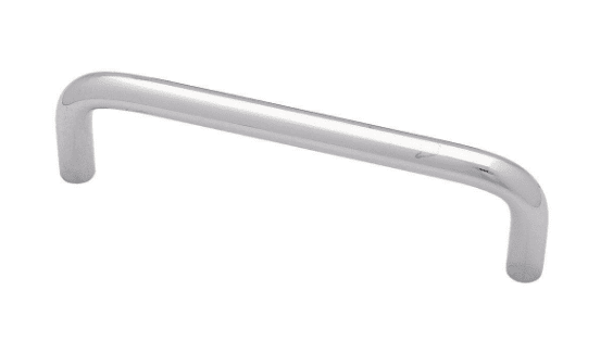 3-3/4" Steel Wire Pull Black