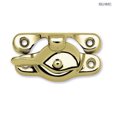 (12 Pack) Sash or Table Leaf Lock Solid Brass