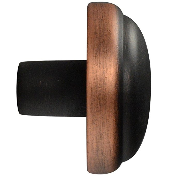 1-3/8" Football Knob Venetian Bronze - D. Lawless Hardware