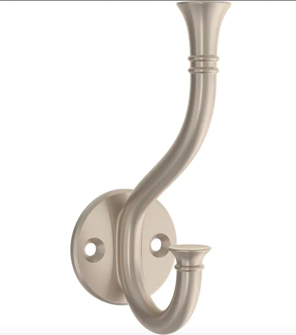 Satin Nickel & Matte Satin Nickel Hooks - D. Lawless Hardware